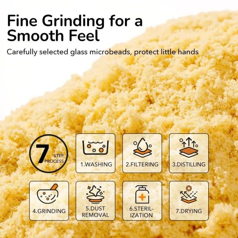 Piasek magiczny – zestaw – Mideer – innowacyjne zabawki